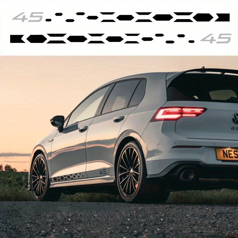 Car Door Side Skirt Sticker for Volkswagen VW Golf 8 MK8 GTI R Vinyl ...