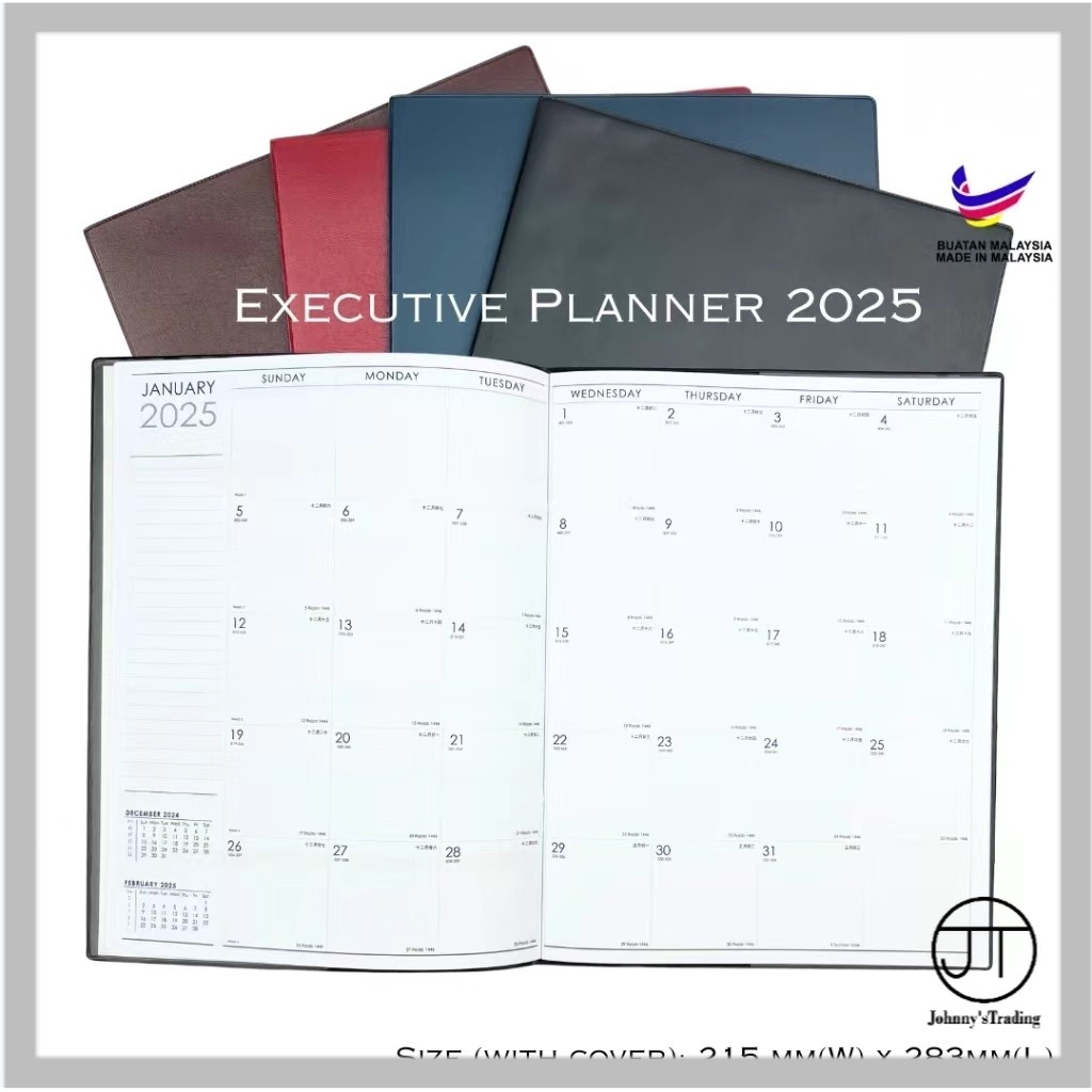 Executive Planner 2025 A4 Size Corporate Planner Diary Table Desk ...