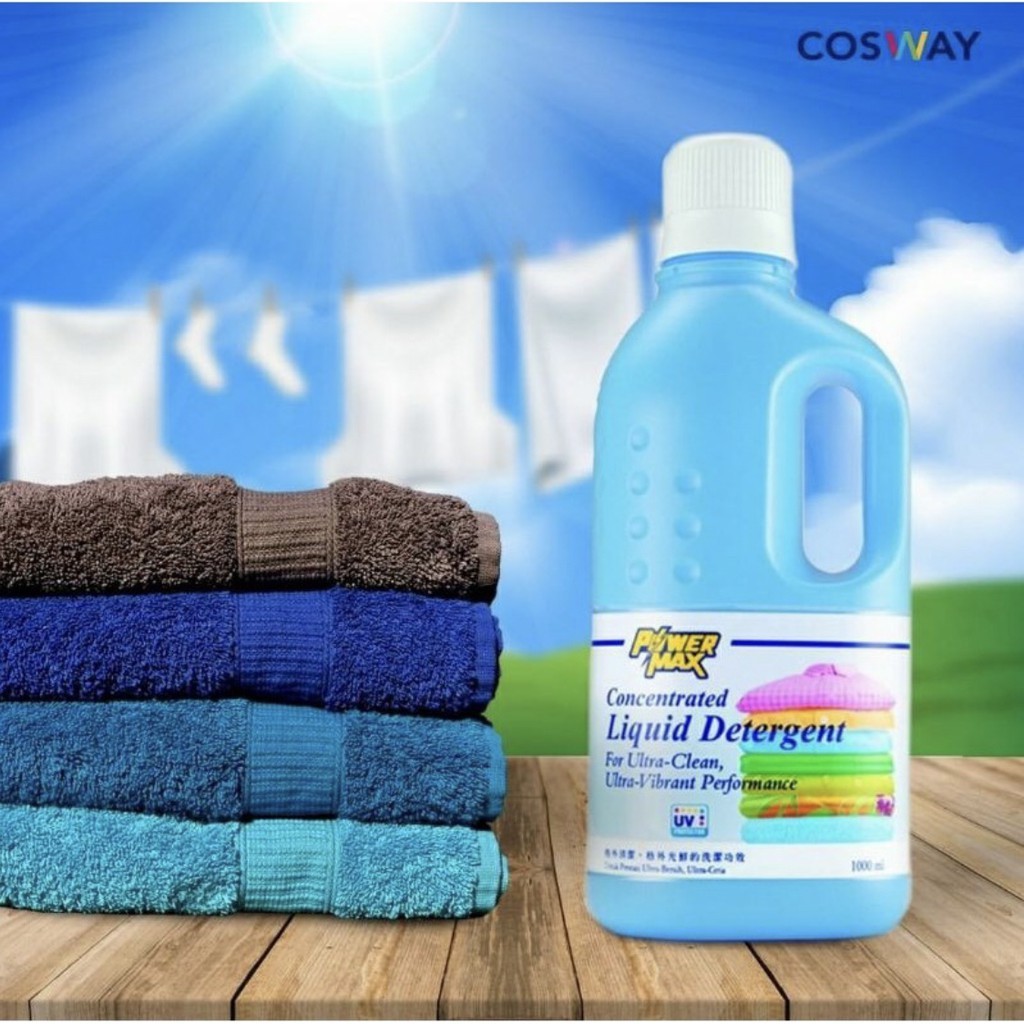 Cosway PowerMax Concentrated Liquid Detergent 1000ml | Shopee Singapore