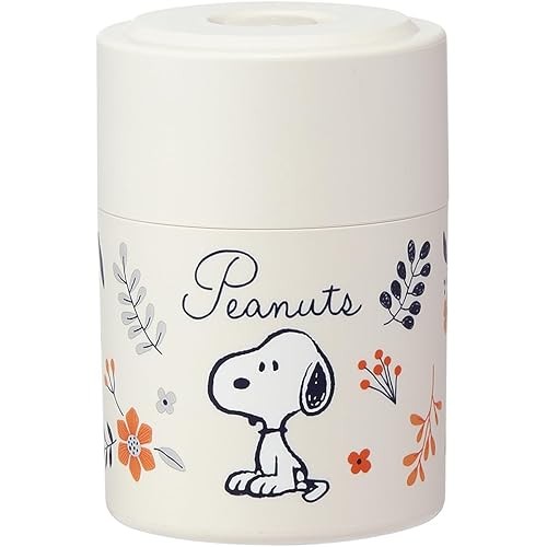 Skater Hermetic Storage Container with Push Button 520ml Snoopy Made in ...