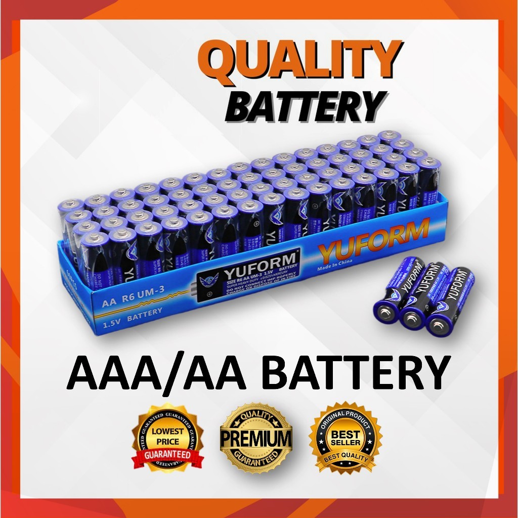 【Ready Stock】BEST QUALITY AA / AAA Battery Original Wholesale Price ...