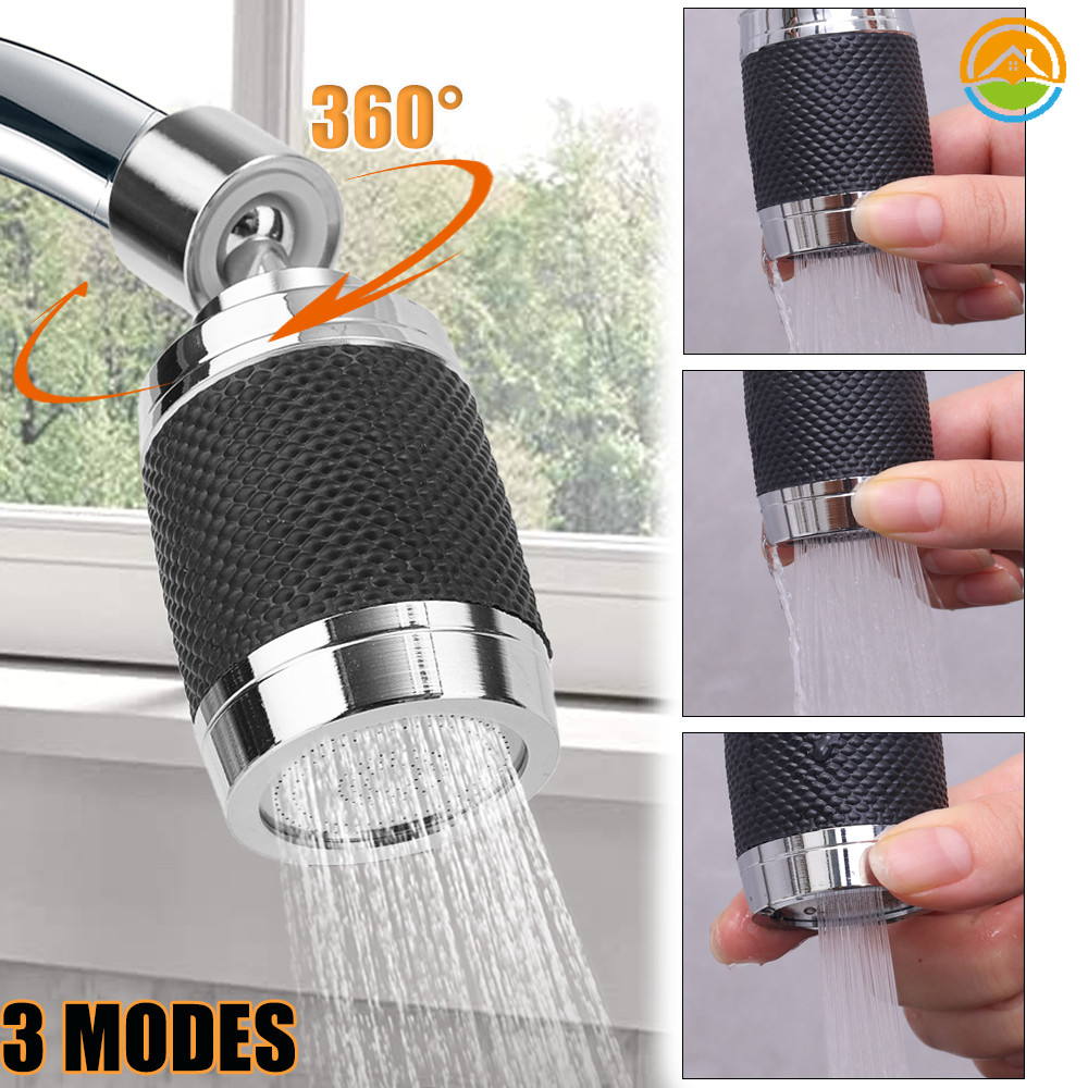 Universal Rotating Multifunctional Faucet Practical 3 Mode Adjustable ...