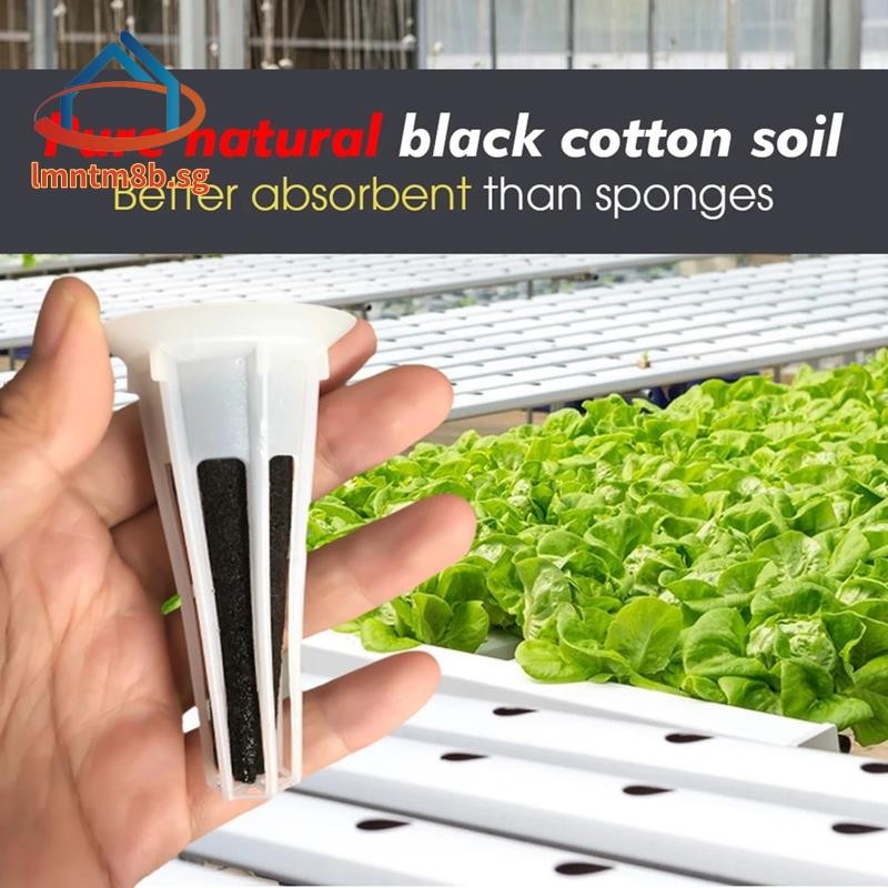 Hydroponics Planter Substrate Kit Garden Soilless Nursery System Pods ...