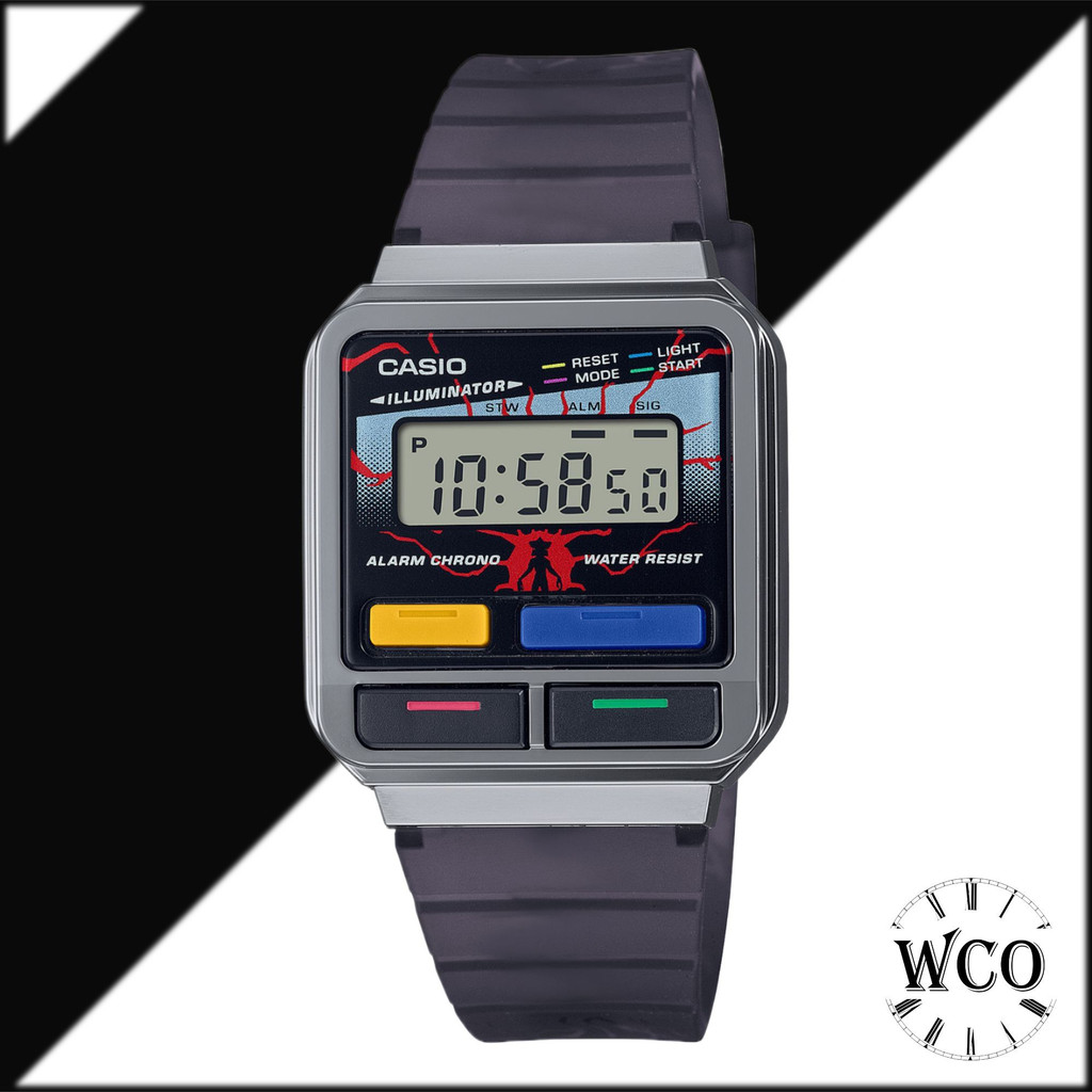 [WCO] A120WEST-1A x Casio ft. Stranger Things (Special) Men Water ...