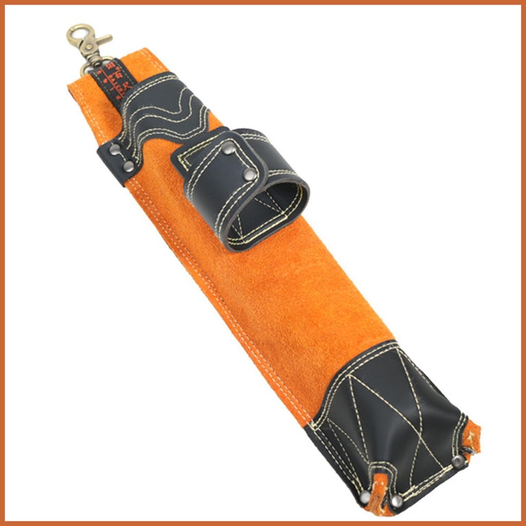 Welding Tool Bag Welding Rod Storage Tube Cowhide Electrode Holder ...