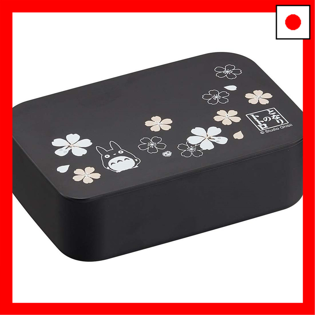 【Direct From Japan】Skater Painted 1 Tier Lunch Box 500ml with Inner Box and Belt My Neighbor ...