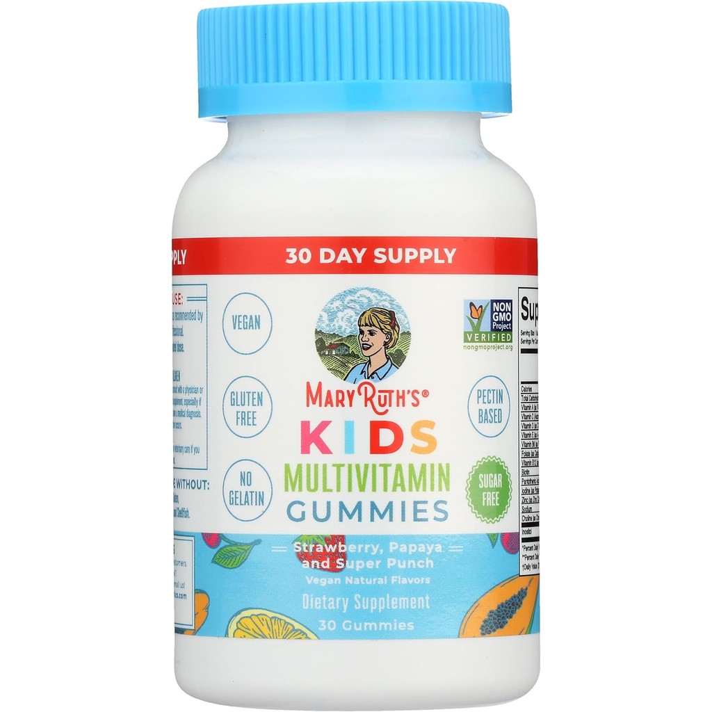 Mary Ruth's Kids Sugar Free Multivitamin Gummies, 30 CT | Shopee Singapore