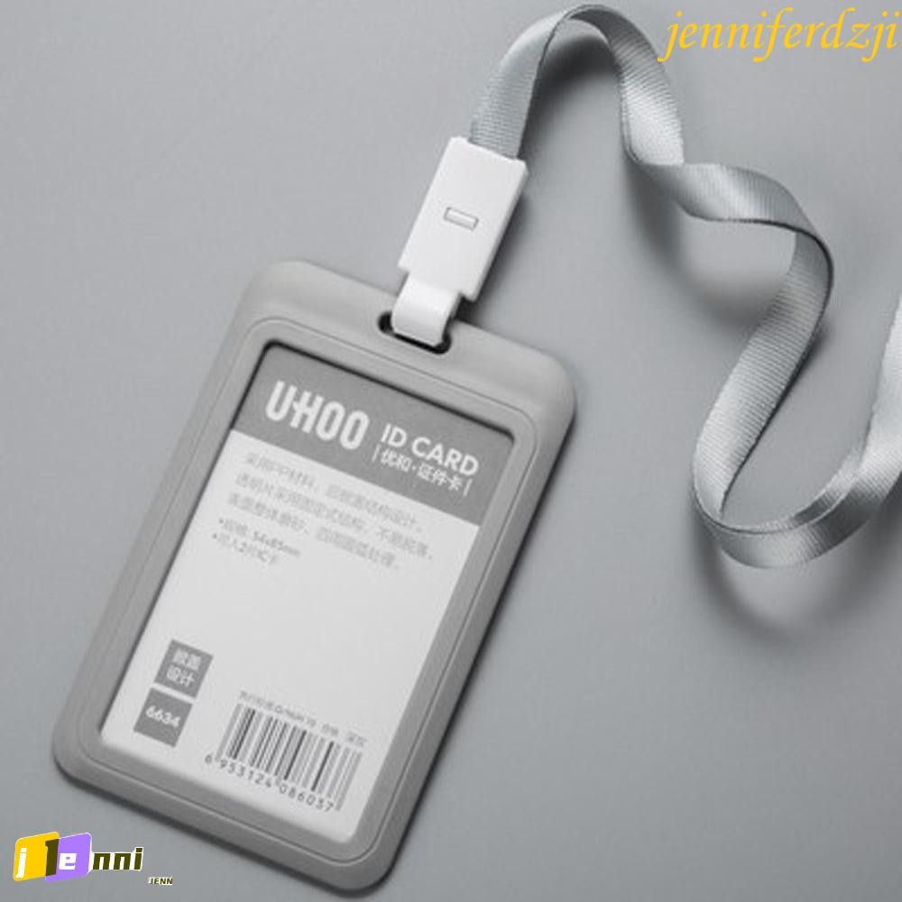JENNIFERDZJI Work Name Card Holder School ID Card Bus Card Holder Name ...