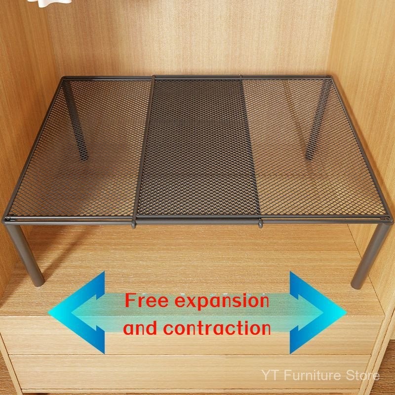 Retractable Wardrobe Layered Bulkhead Bracket Cabinet Compartment ...