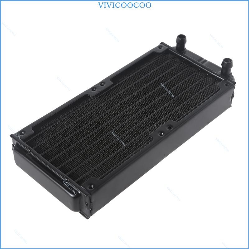 VIVI Aluminum Radiator 10 Row Tubes Heat Exchanger Radiator for CPU ...