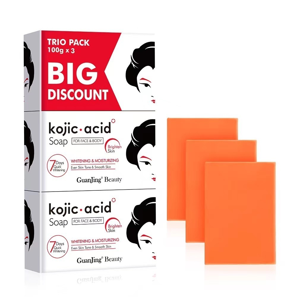 Kojic Acid Soap TRIO PACK (3x100g) + Single Pack – Whitening ...