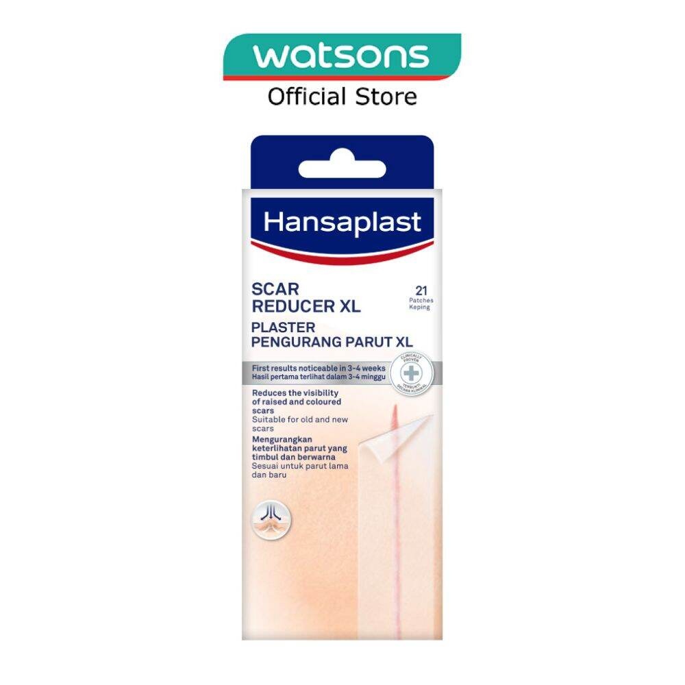 HANSAPLAST Transparent Scar Reducer XL Plaster (Suitable For Old & New ...