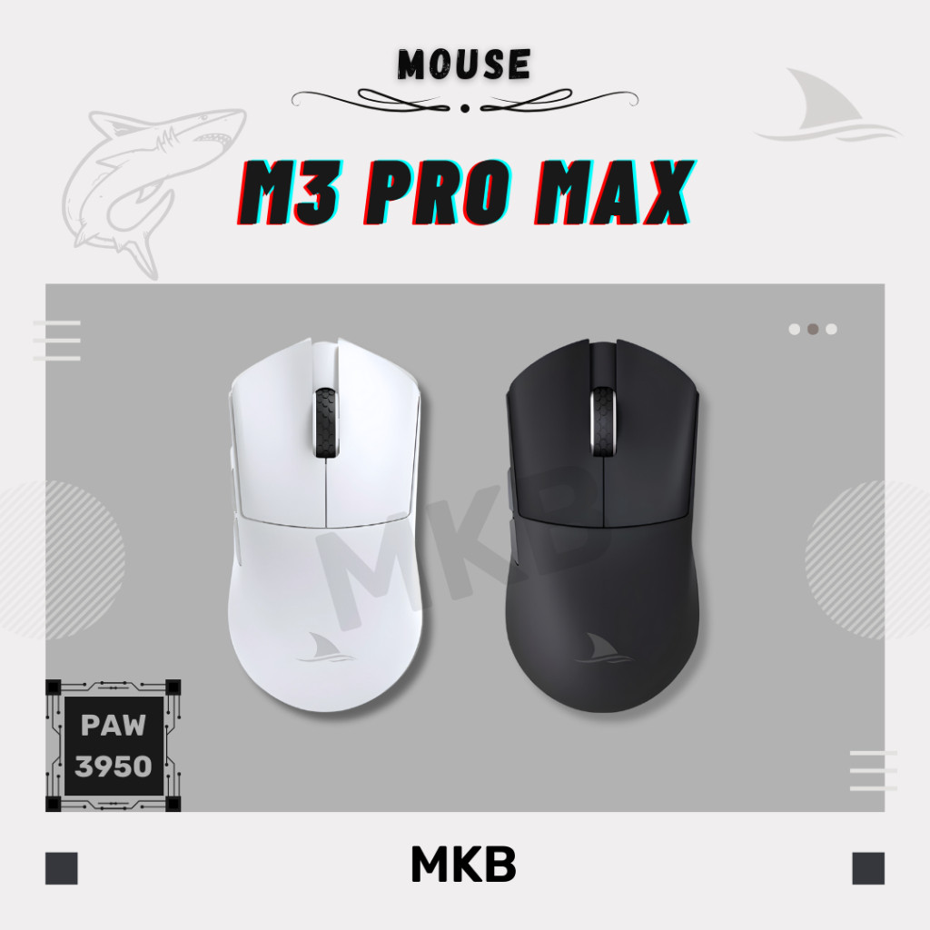 [READY STOCK] Darmoshark M3 Pro Max Wireless Gaming Mouse Lightweight ...