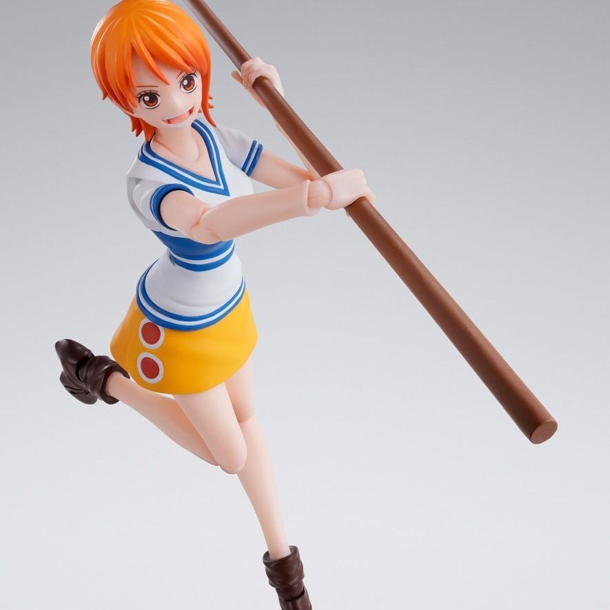 Bandai SHF One Piece One Piece Nami Adventure Dawn Figure Agent Version ...