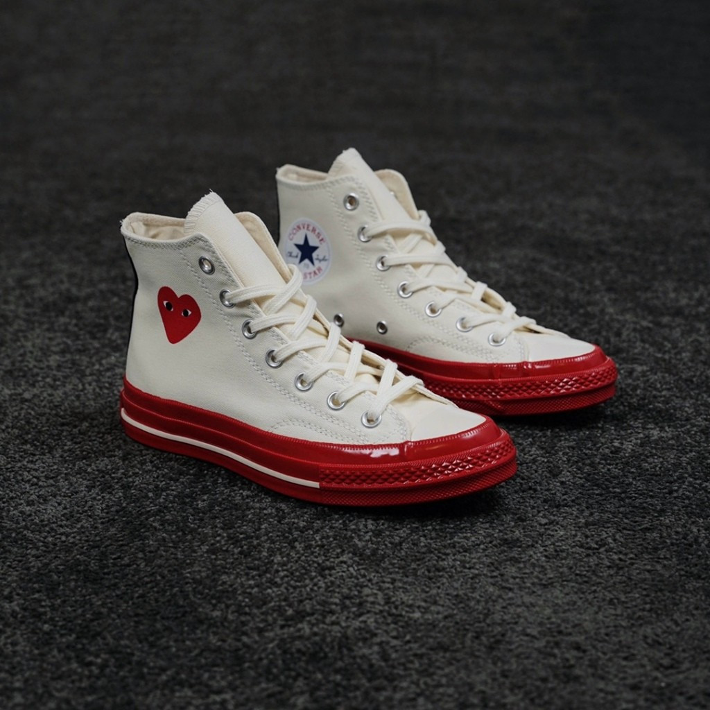 Cdg x Converse Chuck Taylor shoes, New Brand of the 1970s Decade ...