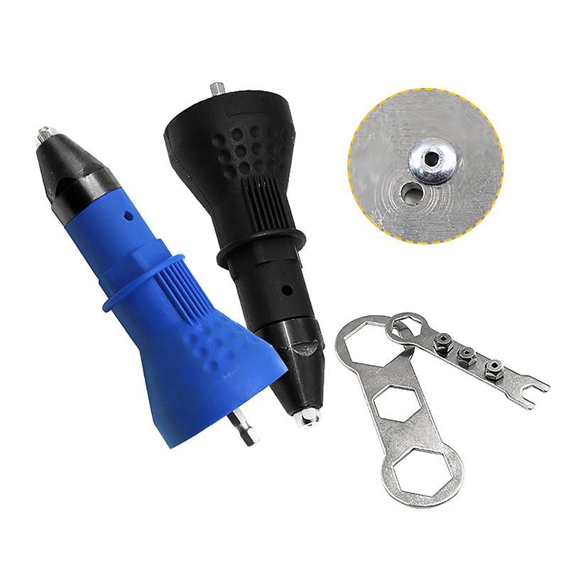 Electric Rivet Nut Pull Drill Riveter Conversion Adapter For Cordless ...