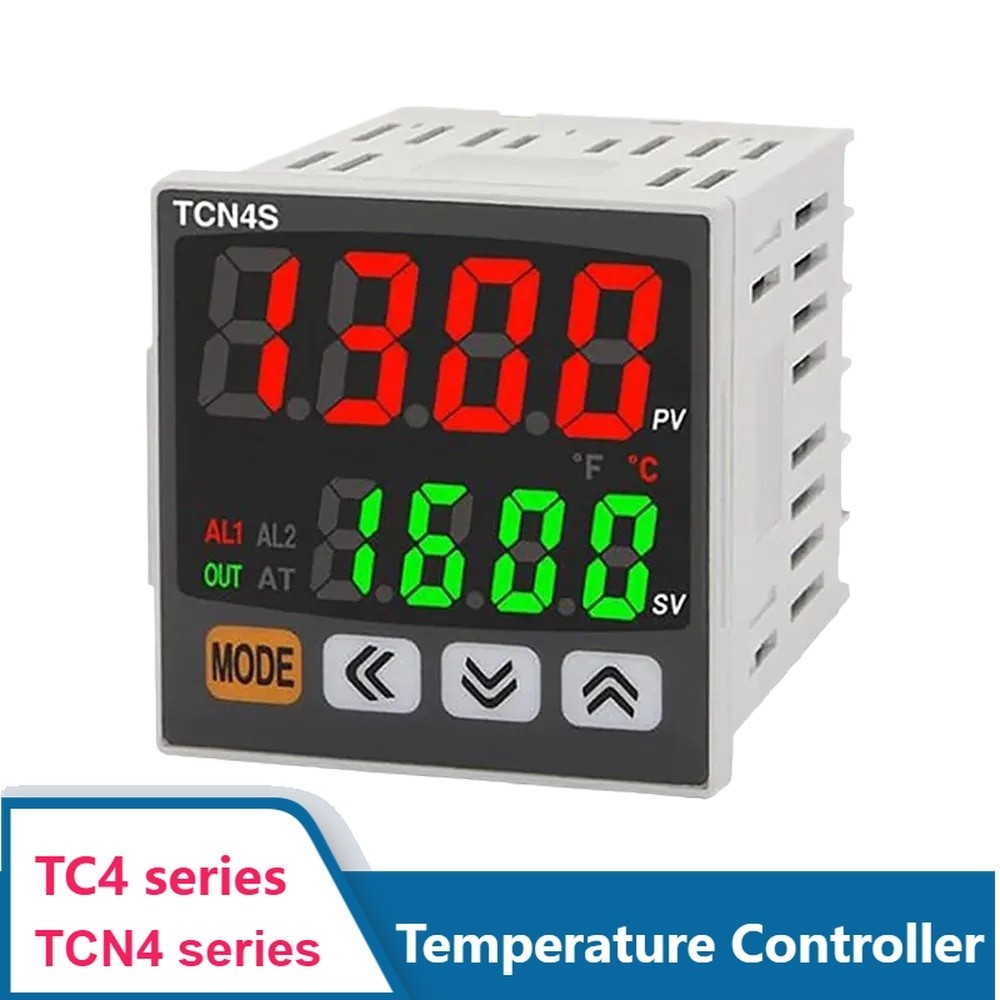 TCN4S-24R Temperature Controller for AUTONICS Thermocouple Input 4-Digit 7-Segment LED Relay SSR ...