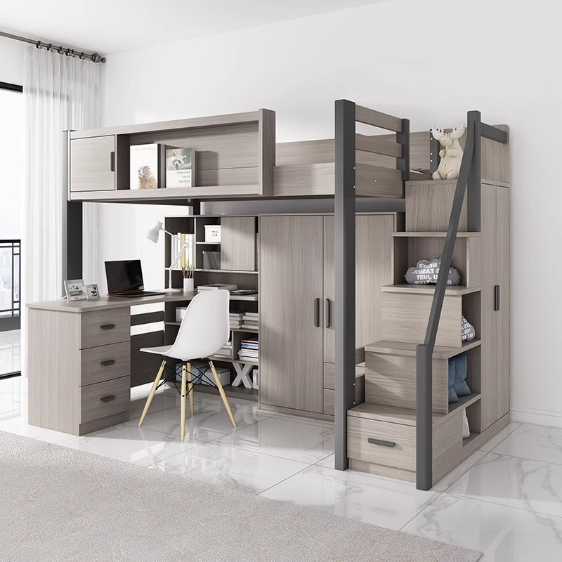 1.8-meter combination bed with bunk bed , small-sized children's bed ...