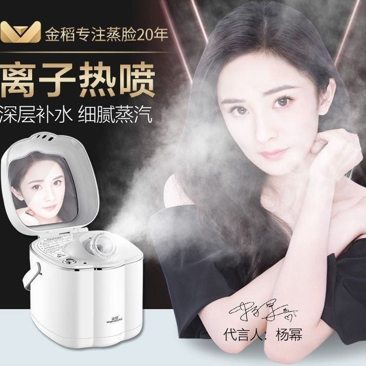 Golden Rice Face Steaming Instrument Hot Spray Open Pores Facial ...