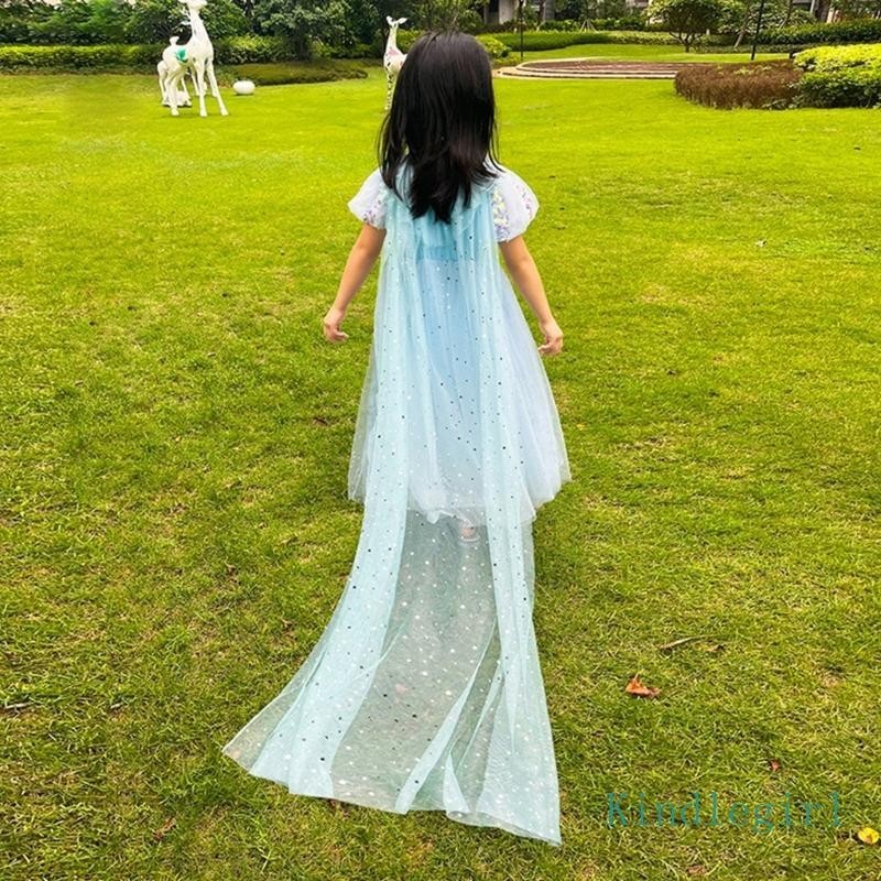 KING Fairy Cloak Princess Cloak For Girls Princess Cape Cloak Costume ...