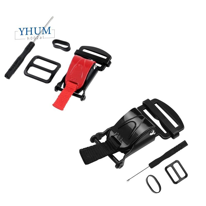 Helmet Quick Release Buckle Replacement Kit, Ratcheted Helmets for Chin ...