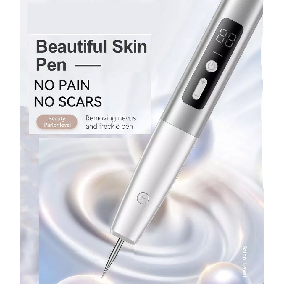 LCD Plasma Pen Laser Tattoo Mole Removal Machine Skin Tag Freckle Black ...