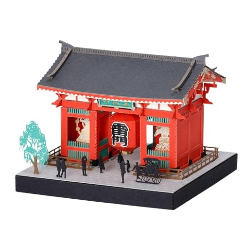 Kawada Paper Nano 360 Asakusa 7×5.7×7cm Over 12 years old Paper Craft ...