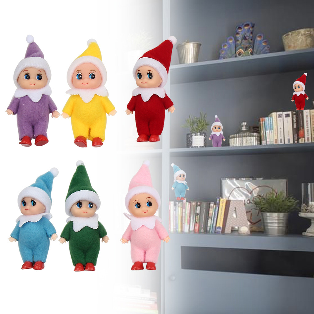 Newest Christmas Baby Elf Dolls Plush Dolls Baby Elves Little Girls And ...