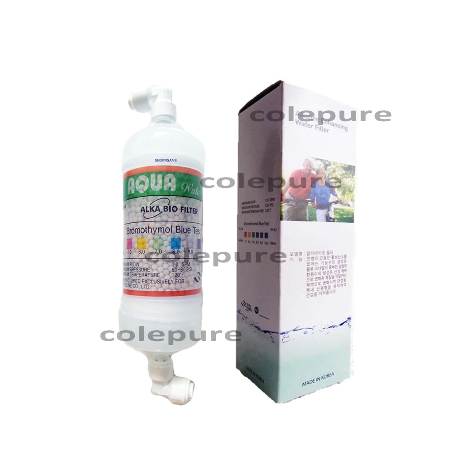 Korea Halal Water Filter 5" Alkaline Ball Alkaline pH Enhancer Water ...