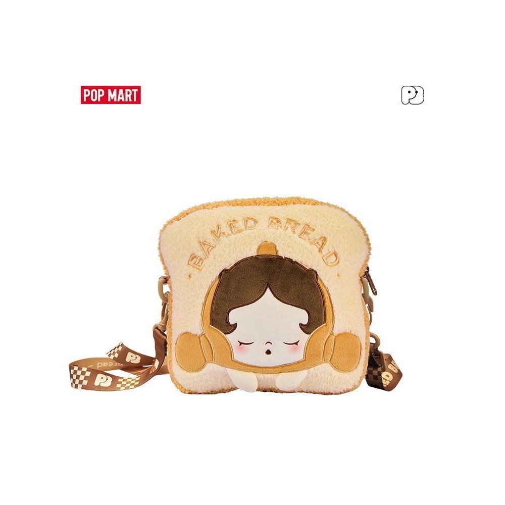 POPMART BAKED BREAD Toast Series Plush bag SKULLPANDA official art toy ...