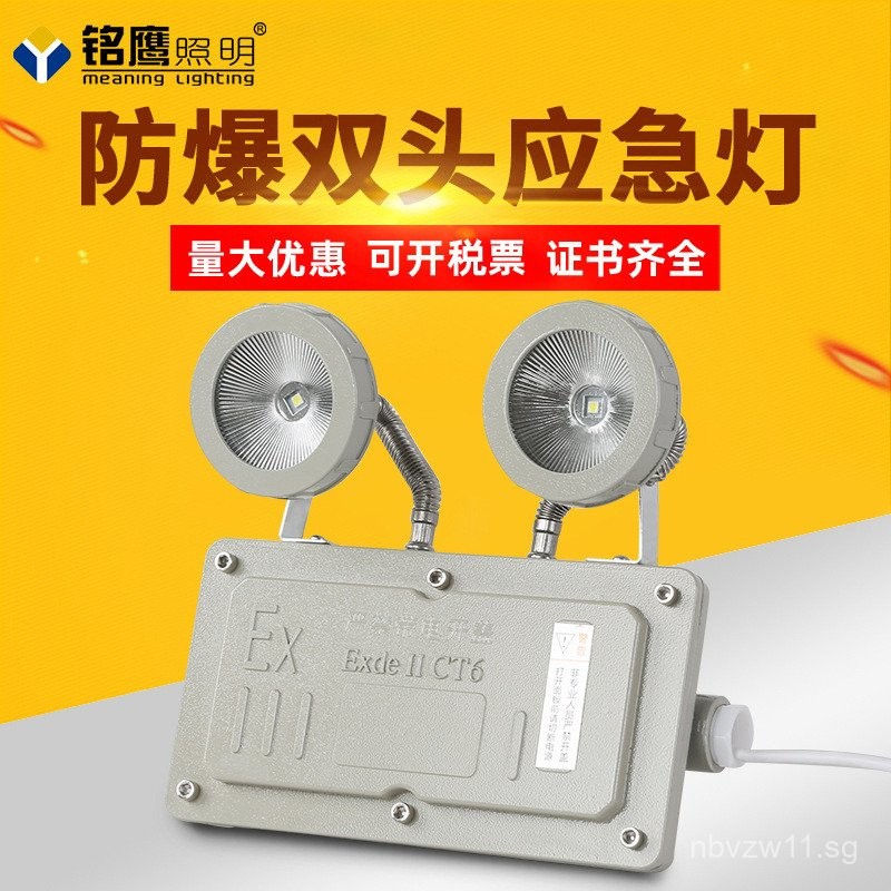 Cross-Border LED Explosion-Proof Double-Head Emergency Light Staircase ...