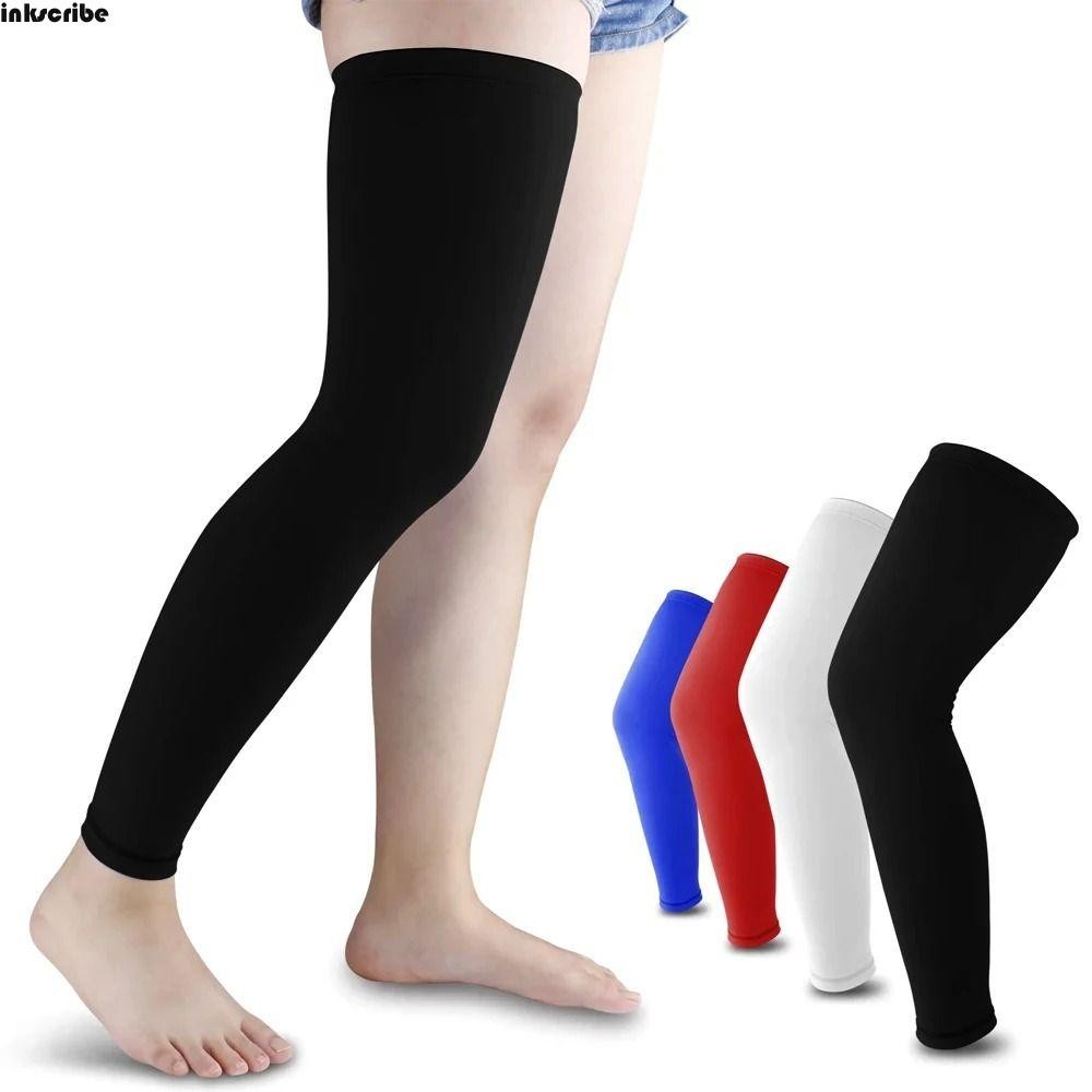 INKSCRIBE Full Leg Sleeves, Breathable Knee Calf Sleeves Long ...