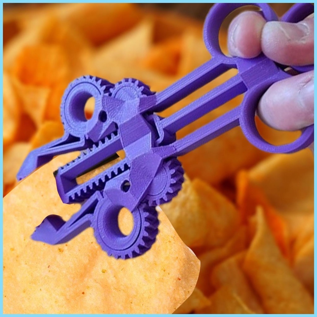 3D Printed Mechanical Clamp Anti-Stress Clamp Fidget Toy Fidget Gear ...