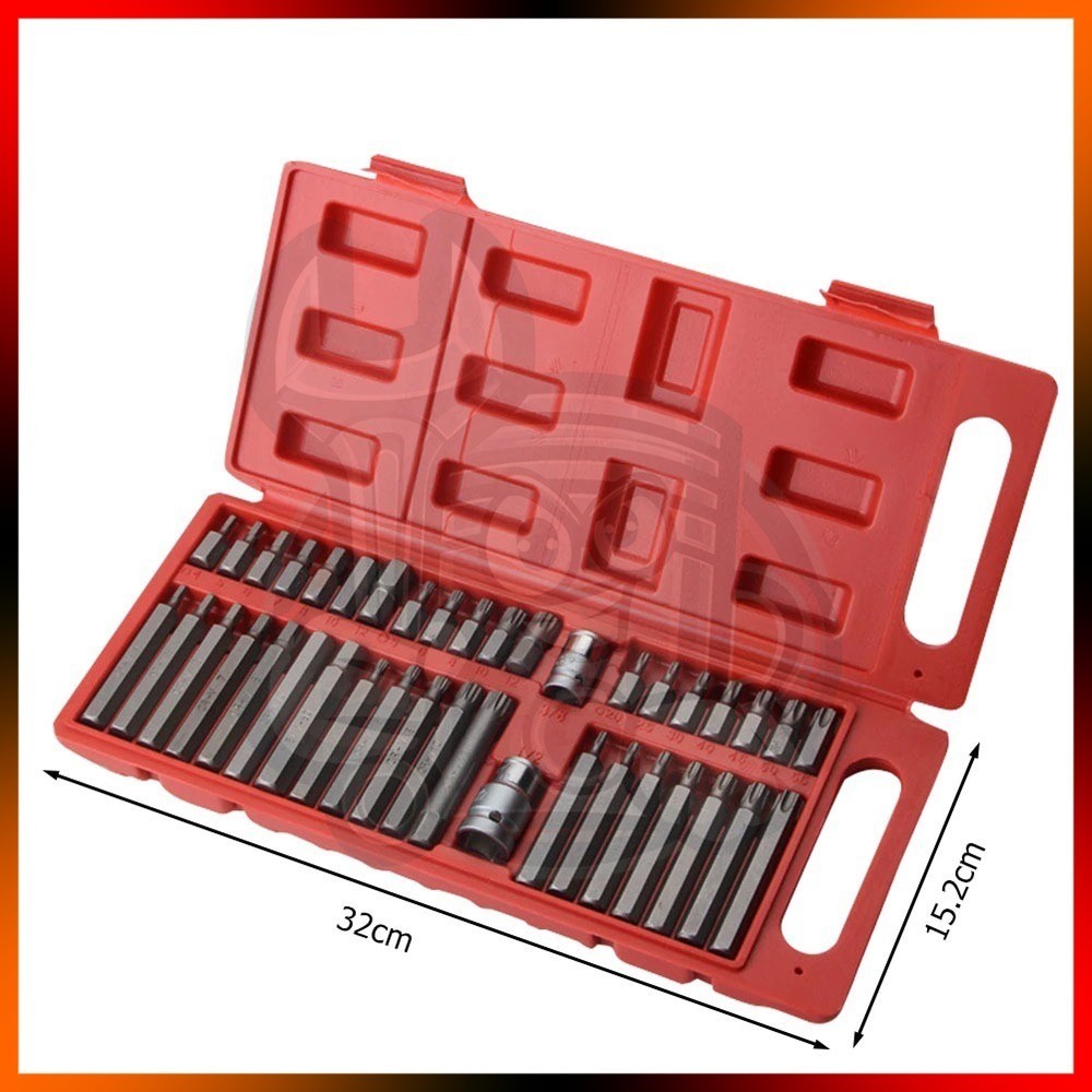 40pcs Hex Torx Bit Star Wrench Allen Key Elenkey Elengki Spline Bit ...