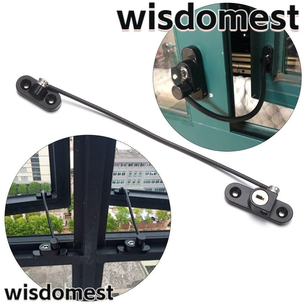 WISDOMEST Window Lock Catch Security Door Wire Cable | Shopee Singapore