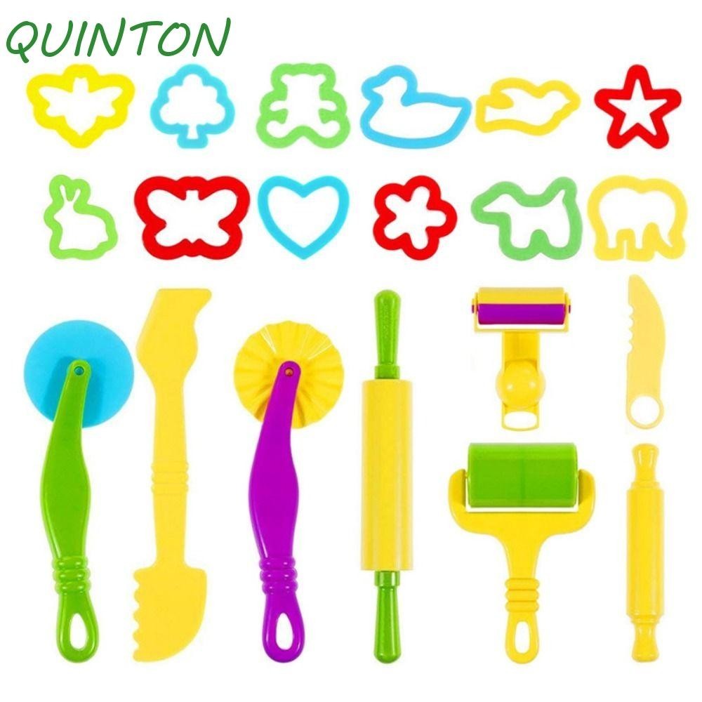 QUINTON Playdough Model Tool, Clay Toys 3D 3D Plasticine Tools ...