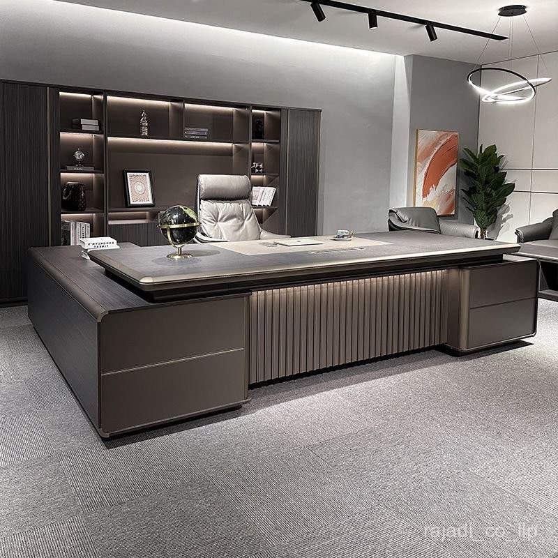 New Office Desk for Boss Boss Desk Desk Simple Modern President Office ...