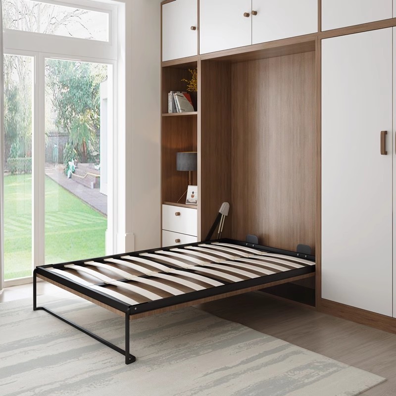 Get gifts/Wall Bed Invisible Bed Rotating Folding Bed Murphy Bed Wall ...