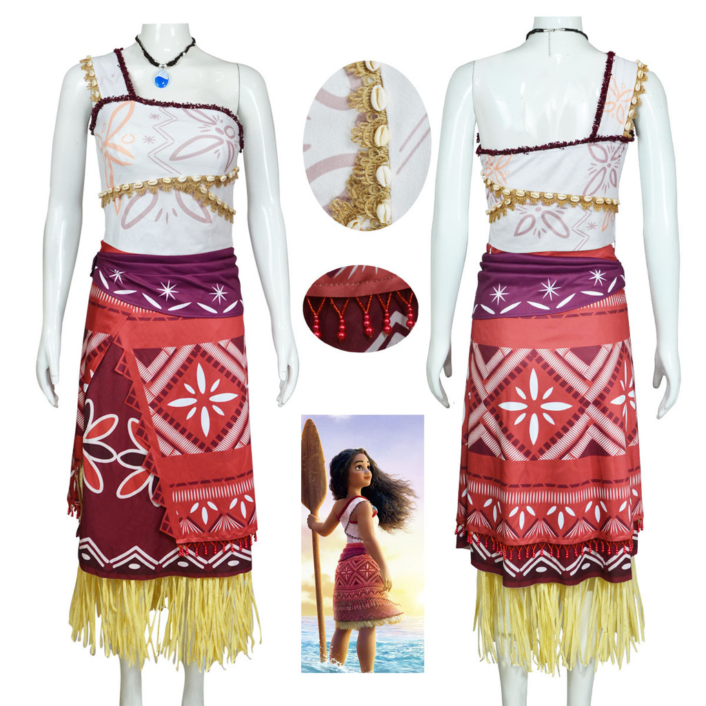 [New Products in Stock]Movie Moana2 cosplay Moana cos Clothing Suit ...