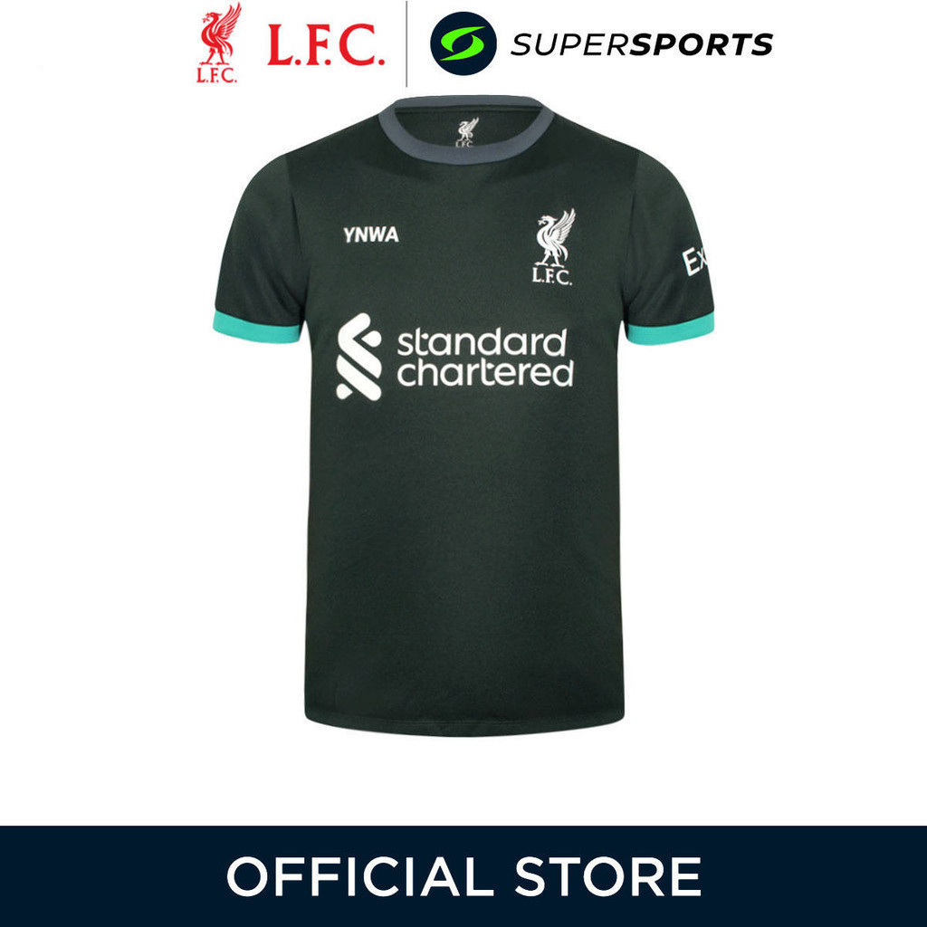 LIVERPOOL FOOTBALL CLUB Liverpool away jersey 2024/25 sponsor | Shopee ...