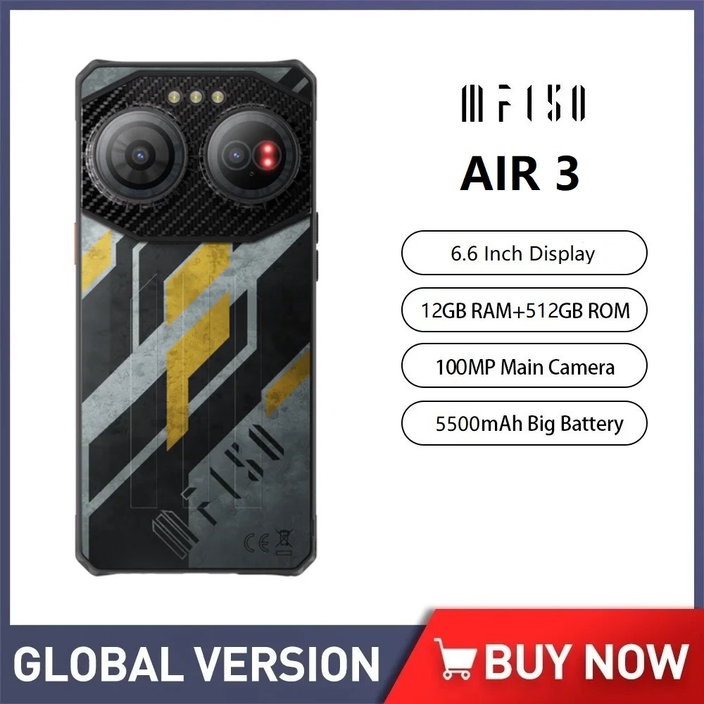 IIIF150 Air3 512GB 12GB Rugged Machine 100MP Camera Dynamic Island ...