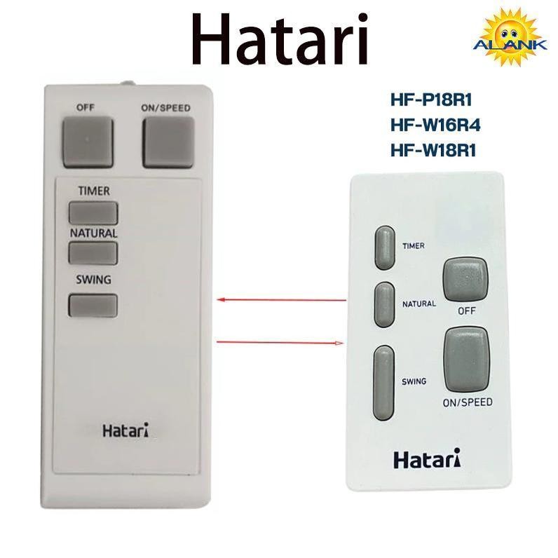 Standard 100% Remote Control Wall Mounted Hatari Fan | Shopee Singapore