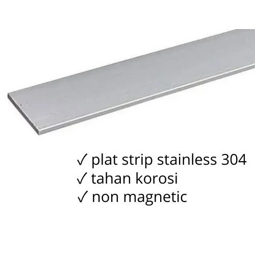 304 Stainless Steel Strip Plate 6mm x 50mm x 500mm | Shopee Singapore