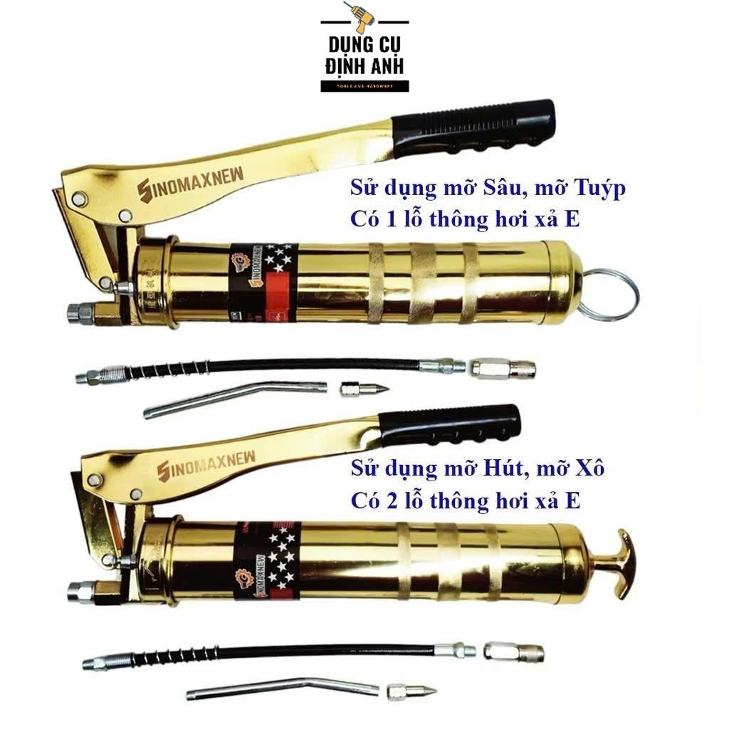 Sinomax 900cc 2-cylinder super strong handheld beef grease pump, grease ...