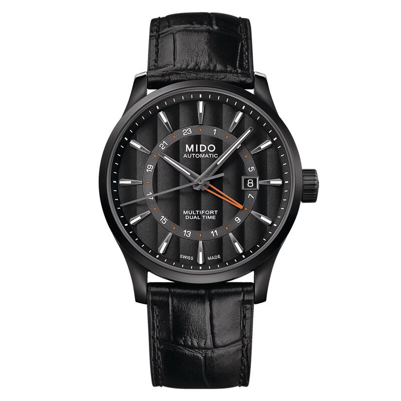 Swiss Watch Rudder Hand Series Dual Time Zone Long Kinetic Energy Men's ...
