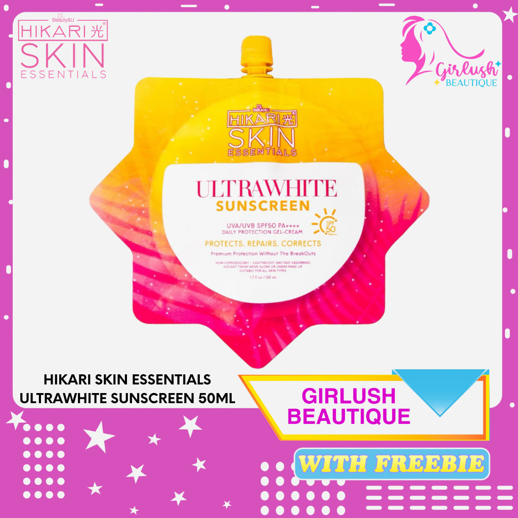 Hikari Skin UltraWhite Sunscreen SPF50 50ml | Shopee Singapore