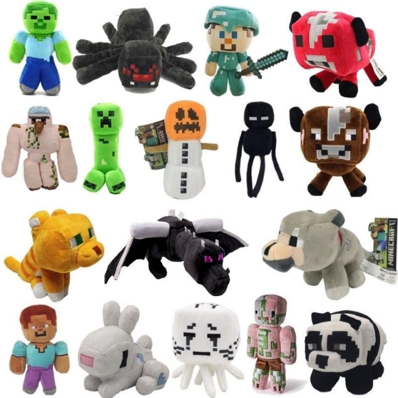 Minecraft Plush Toy Ending Dragon Doll My World Plush Toy Pink Pig ...
