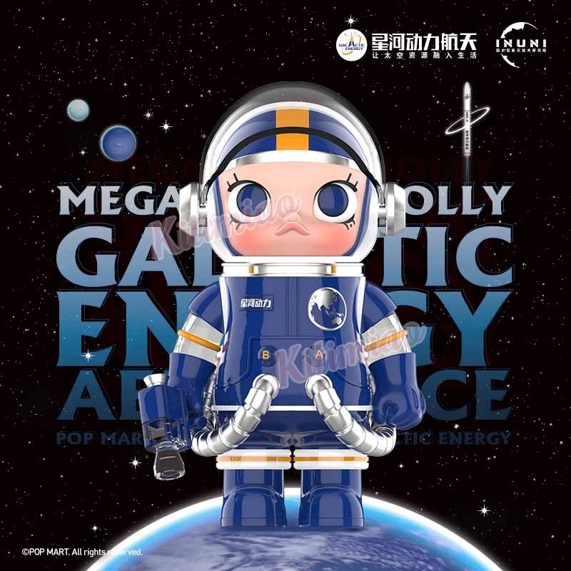 Kitimiao Pop Mart MEGA SPACE MOLLY 100% Galaxy Power Space Figure ...