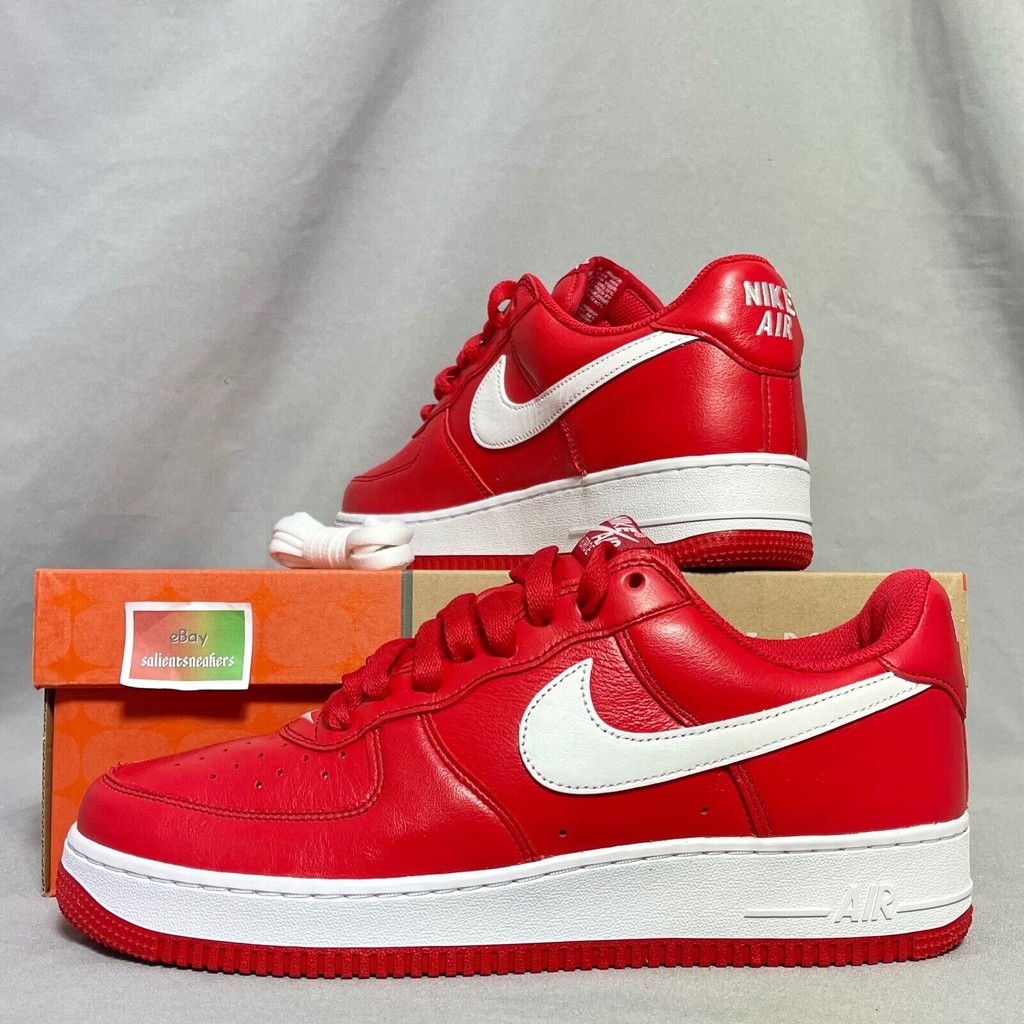 New Nike Air Force 1 Low Retro QS UK9 FD7039-600 Colour Of The Month ...