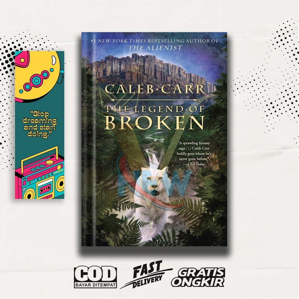 The Legend of Broken by Caleb Carr (English) | Shopee Singapore